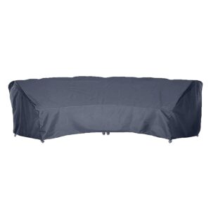 j&c patio curved sofa cover 420d outdoor furniture covers waterproof heavy duty patio furniture covers extra large sectional furniture cover for winter lawn garden