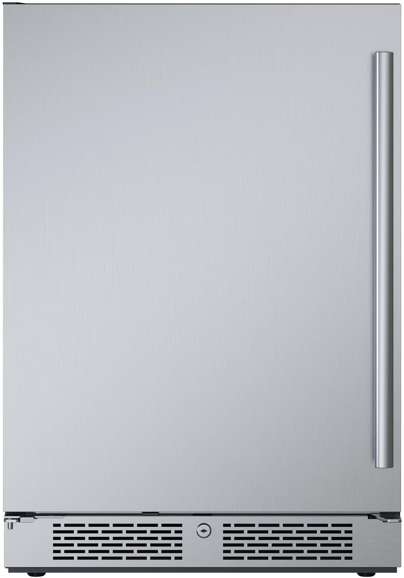 Avallon AFR242SSLH 24 Inch Wide 5.66 Cu. Ft. Built-In Compact Refrigerator with Left Hinge