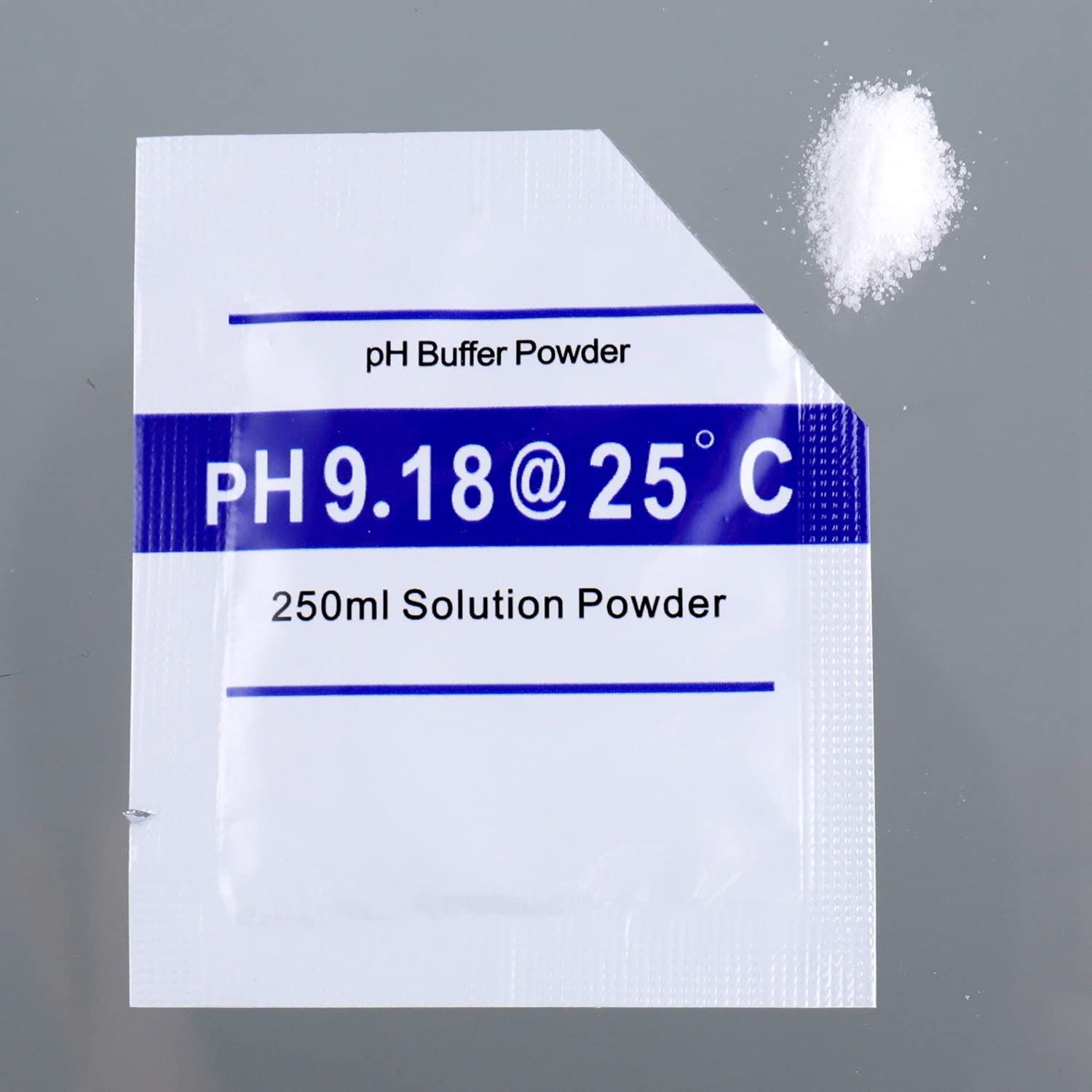 BOJACK 15 Pack of pH Meter Buffer Solution Powder for Precise and Easy PH Calibration, PH Calibration Powder Solution 4.01pH,6.86pH and 9.18pH