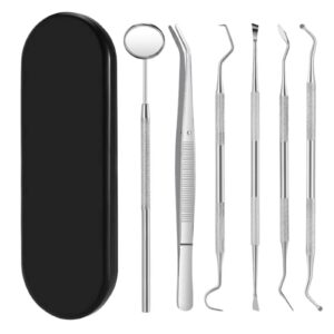 douceur teeth cleaning kit, teeth cleaning tools with mouth mirror, teeth cleaner and oral care for adults and pets