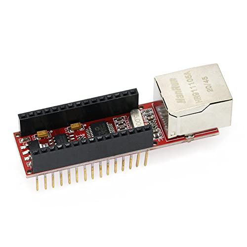 Nano V3 Ethernet Shield ENC28J60 Microchip HR911105A Ethernet Webserver Board Module for Arduino Nano 3.0