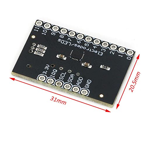 10PCS MPR121 Breakout V12 Capacitive Touch Sensor Controller Module I2C Keyboard Development Board