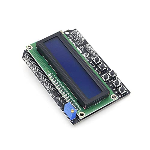 LCD Keypad Shield LCD1602 LCD 1602 Module Display for Arduino ATMEGA328 ATMEGA2560 Raspberry pi UNO Blue Screen