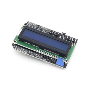 LCD Keypad Shield LCD1602 LCD 1602 Module Display for Arduino ATMEGA328 ATMEGA2560 Raspberry pi UNO Blue Screen