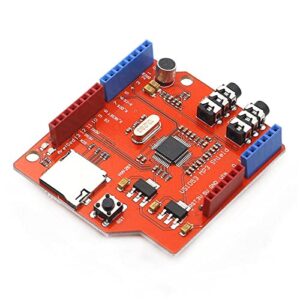 VS1053 VS1053B Stereo Audio MP3 Player Shield Record Decode Development Board Module with TF Card Slot for Arduino UNO R3