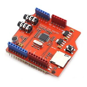 VS1053 VS1053B Stereo Audio MP3 Player Shield Record Decode Development Board Module with TF Card Slot for Arduino UNO R3