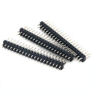 5pcs 2.54mm 2x20 pin break-away dual male header pin for raspberry pi zero gpio