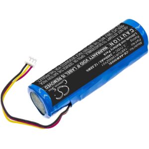 FITHOOD Battery Replacement for AKAI EWI 5000 5000 Solo 1ABTUR18650ZY01 (3400mAh/3.7V)