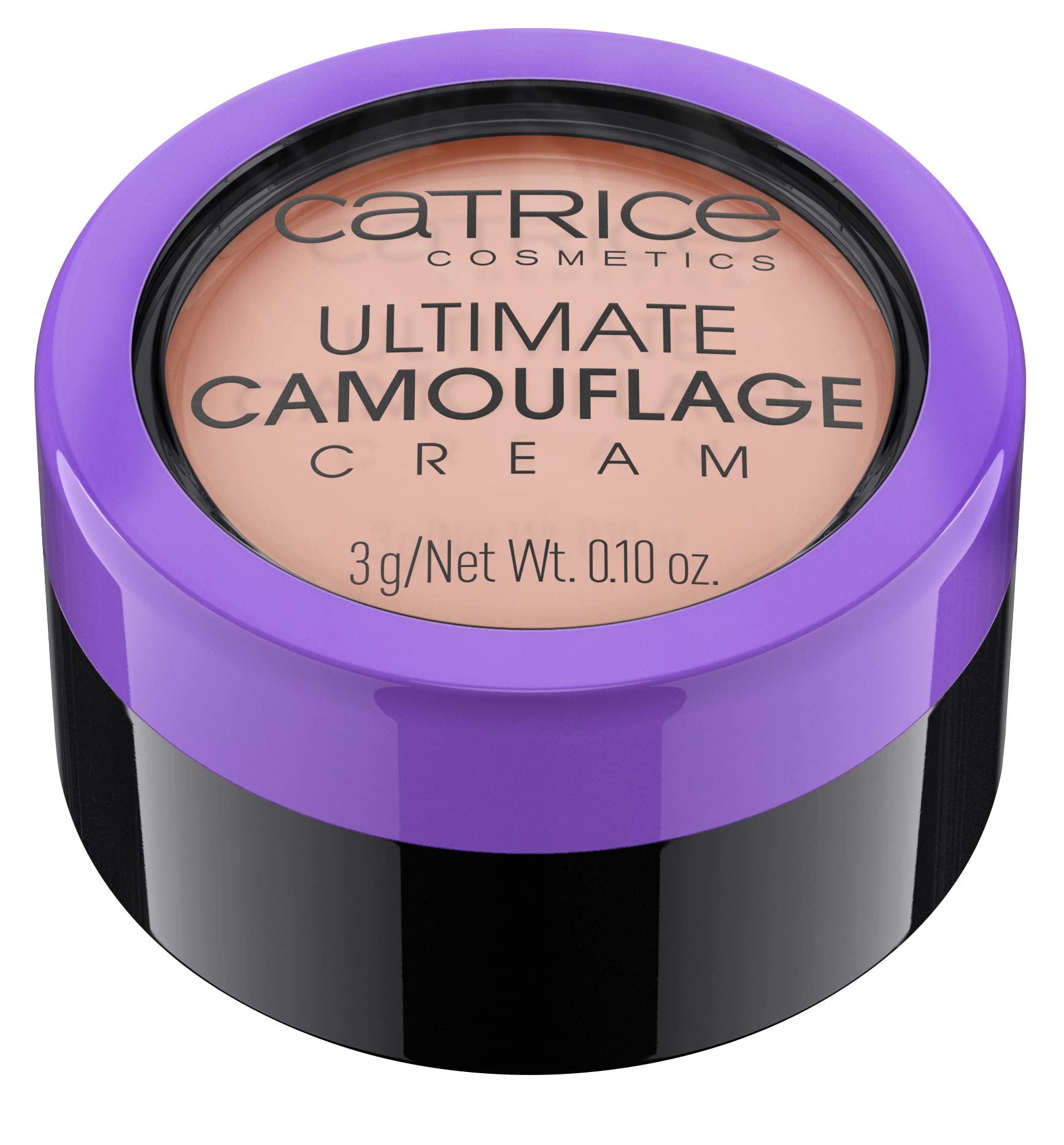 Catrice | Ultimate Camouflage Cream | Full Coverage, Long Lasting Concealer for Dark Circles & Imperfections | Vegan & Cruelty Free (100 | C Brightening Peach)