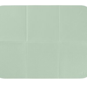 Ubbi On-The-Go Changing Baby Mat with Carrying Bag, Soft and Comfortable Diaper Bag Accessory Must Have for Newborns, Easy to Clean, Portable Changing Pad, Sage Green