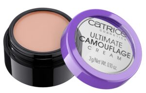 catrice | ultimate camouflage cream | full coverage, long lasting concealer for dark circles & imperfections | vegan & cruelty free (100 | c brightening peach)