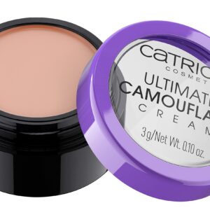 Catrice | Ultimate Camouflage Cream | Full Coverage, Long Lasting Concealer for Dark Circles & Imperfections | Vegan & Cruelty Free (100 | C Brightening Peach)