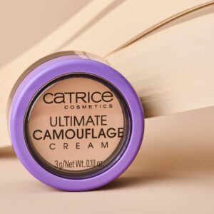 Catrice | Ultimate Camouflage Cream | Full Coverage, Long Lasting Concealer for Dark Circles & Imperfections | Vegan & Cruelty Free (100 | C Brightening Peach)