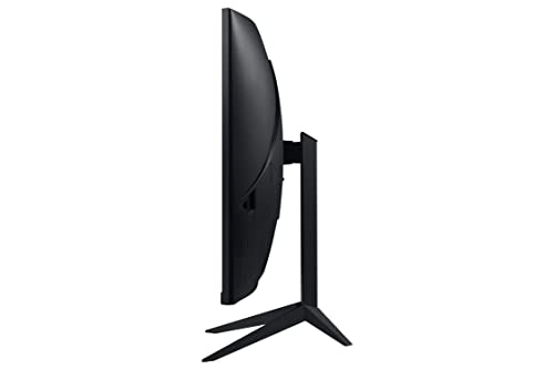 SAMSUNG 32" FHD 1080p Odyssey G3 Ultrawide Gaming Monitor, 1500R Curved Display, 165Hz, 5ms, AMD FreeSync Premium, Borderless Design, Eye Saver Mode, Black (LC32G35TFQNXZA)