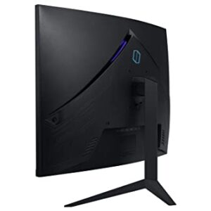 SAMSUNG 32" FHD 1080p Odyssey G3 Ultrawide Gaming Monitor, 1500R Curved Display, 165Hz, 5ms, AMD FreeSync Premium, Borderless Design, Eye Saver Mode, Black (LC32G35TFQNXZA)