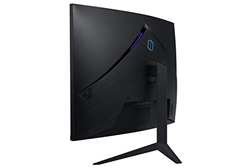 SAMSUNG 32" FHD 1080p Odyssey G3 Ultrawide Gaming Monitor, 1500R Curved Display, 165Hz, 5ms, AMD FreeSync Premium, Borderless Design, Eye Saver Mode, Black (LC32G35TFQNXZA)