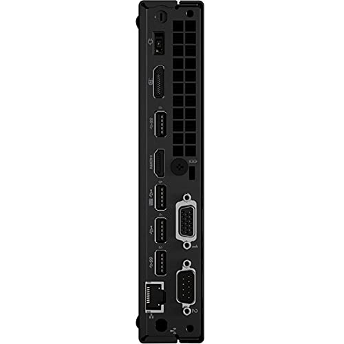 Lenovo ThinkCentre M60e 11LV004UUS Desktop Computer - Intel Core i5 10th Gen i5-1035G1 Quad-core (4 Core) 1 GHz - 16 GB RAM DDR4 SDRAM - 512 GB PCI Express SSD - Tiny - Black - Windows 10 Pro 64-bit -