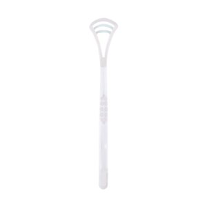 tongue cleaner stainless steel set tongue scraper tongue brush adult bad breath removal tongue scraper oral care tool,1pcs (m)