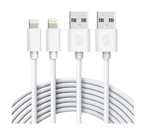 2pcs iPhone Charger Cables [Apple MFI Certified] Compatible with Lightning Cable, iPhone 11 Pro / 11 / XS max/XR / 8/7 / 6S / 6 / Plus, iPad Pro/air / 3.3 feet Long