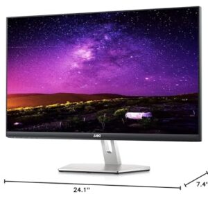 Dell 27-inch ADM FreeSync, 75Hz Refresh Rate, Built in Speakers, DisplayPorts, VESA Certified