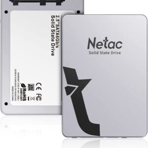 Netac 2TB Internal SSD Up to 550MB/s SATA III 6Gb/s 2.5" Internal Solid State Drive 3D NAND Easy to Install for Laptop Computer Upgrade Speed Game