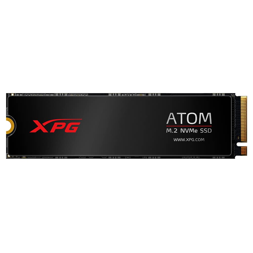 XPG Atom 50 1TB PCIe Gen4 x4 NVMe 1.4 M.2 2280 Internal Solid State Drive SSD Up to 5,000 MB/s (AATO-50-1TCI)