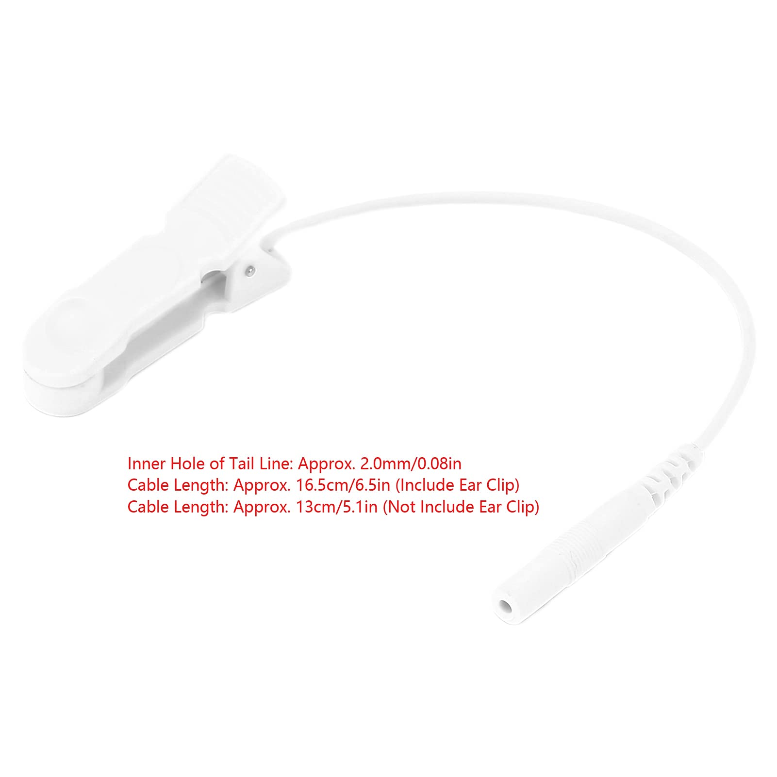 Gind Electrode Ear Clip, TENS Wire Ear Clip Promote Durable TENS Ear Clip for Digital Therapy Machines for TENS Machines