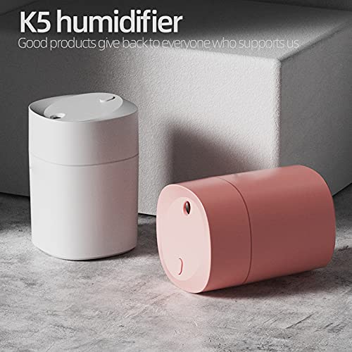 SUNSHINE K5 Egg Humidifier Expanded Bersion Suitable For Infants And Children's Rooms Bedrooms Etc (K5 PINK) (White) (Pink)