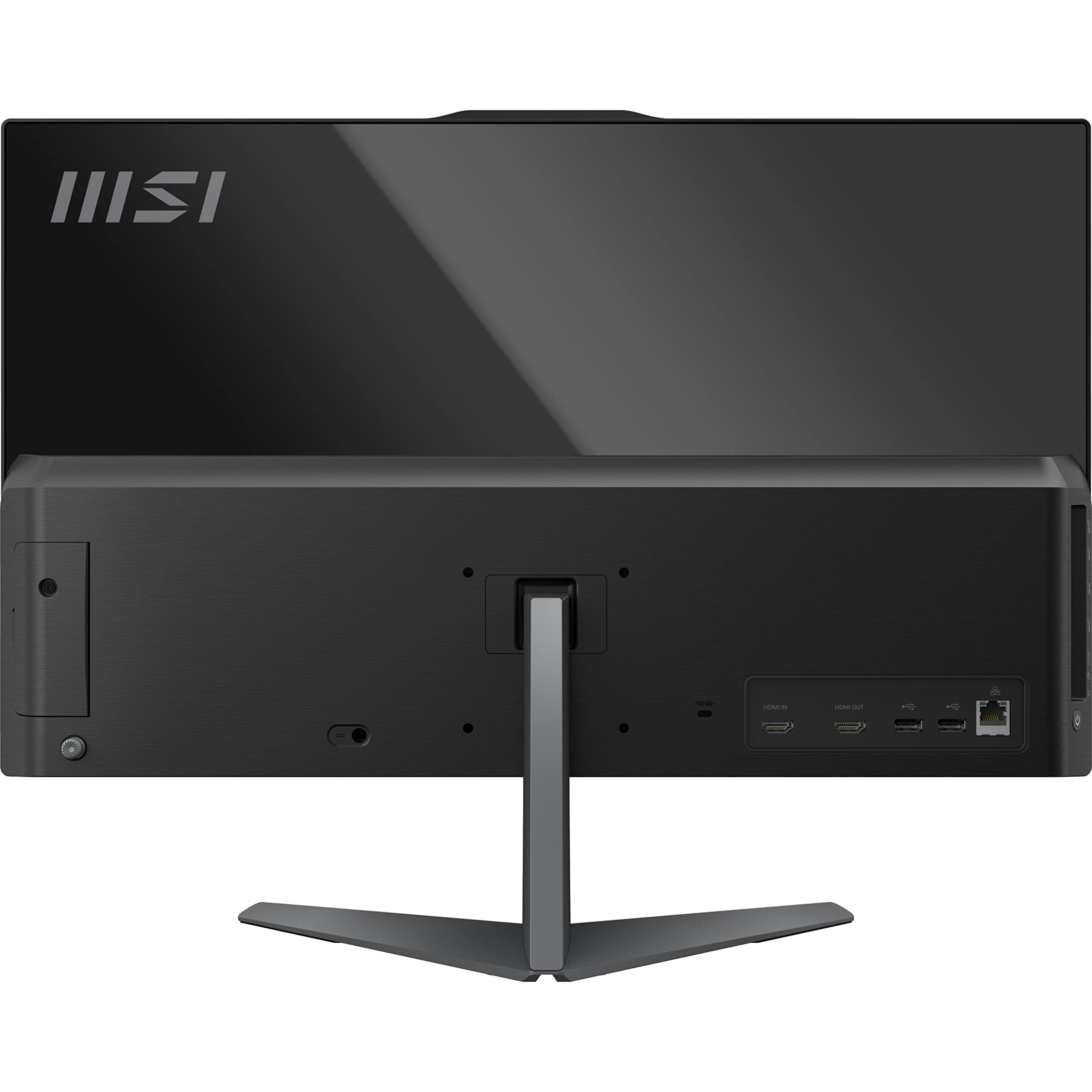 MSI Modern AM242 AIO Desktop, 23.8" FHD IPS-Grade LED, Intel i3-1115G4, 8GB Memory, 256GB SSD, WiFi 6, BT 5.1, Black, Windows 11 Home (11M-891US)