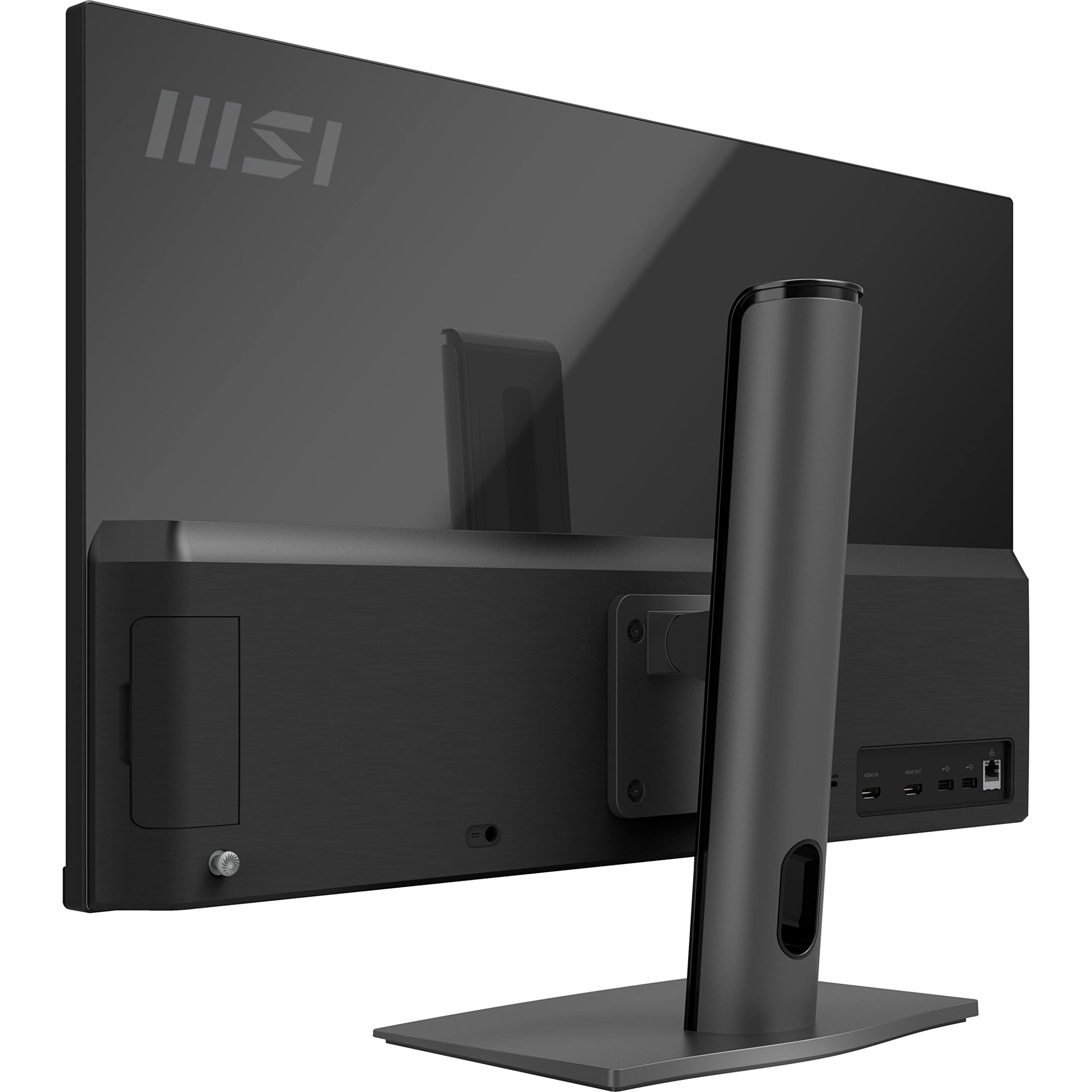 MSI Modern AM271P AIO Desktop, 27" FHD IPS-Grade LED, Intel Core i7-1165G7, 16GB Memory (Dual-CHL), 512GB SSD, WiFi 6, BT 5.1, Black, Windows 11 Home (11M-426US)