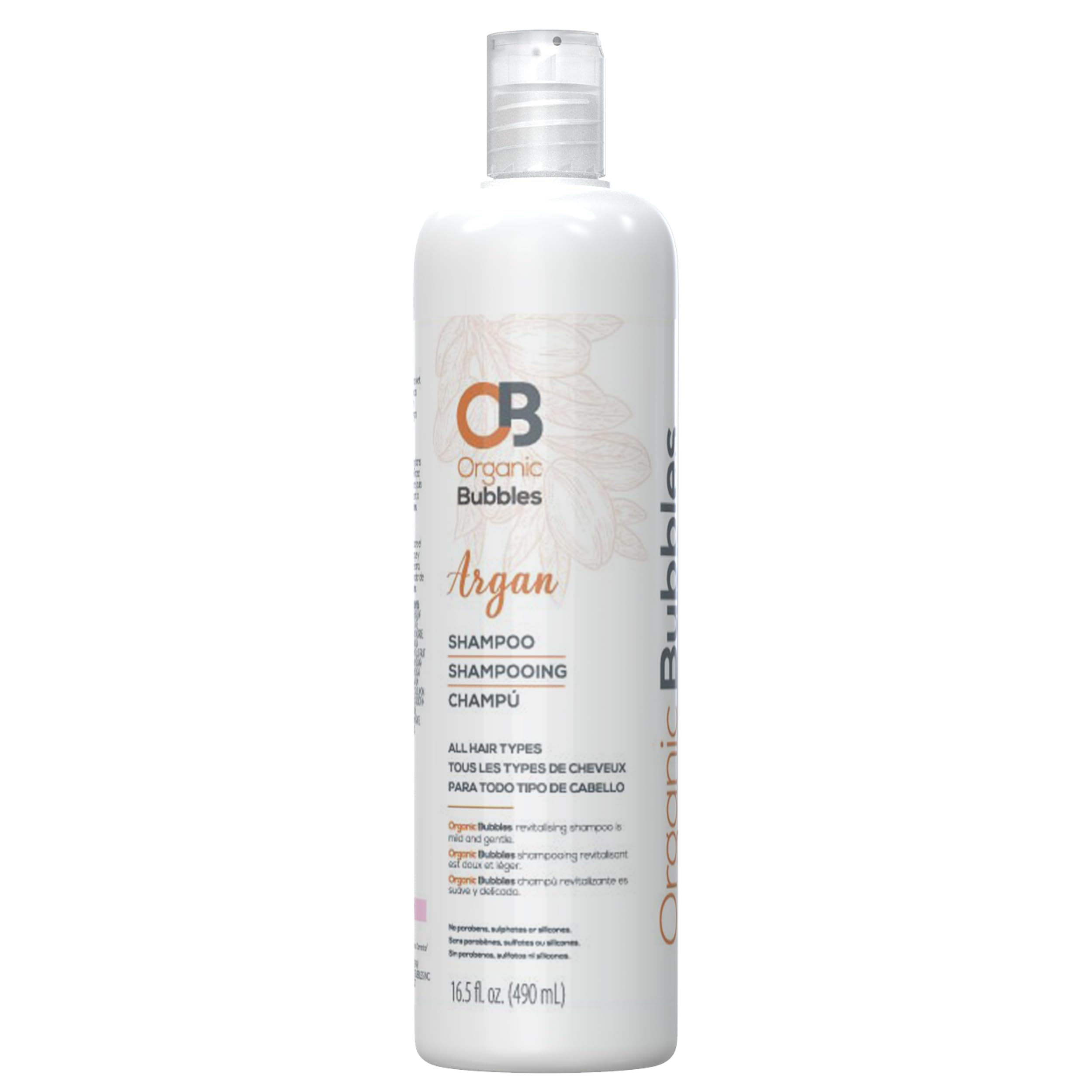 Organic Bubbles Argan – Vegan and Made in Canada (Shampoo)