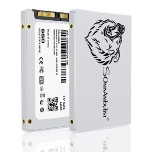 Somnambulist Computer Components ssd Disk sata 3 Built-in Hard Disk Storage Suitable for Personal Computers and laptops 2tb 120gb 960gb 240gb (White Bear 2TB)