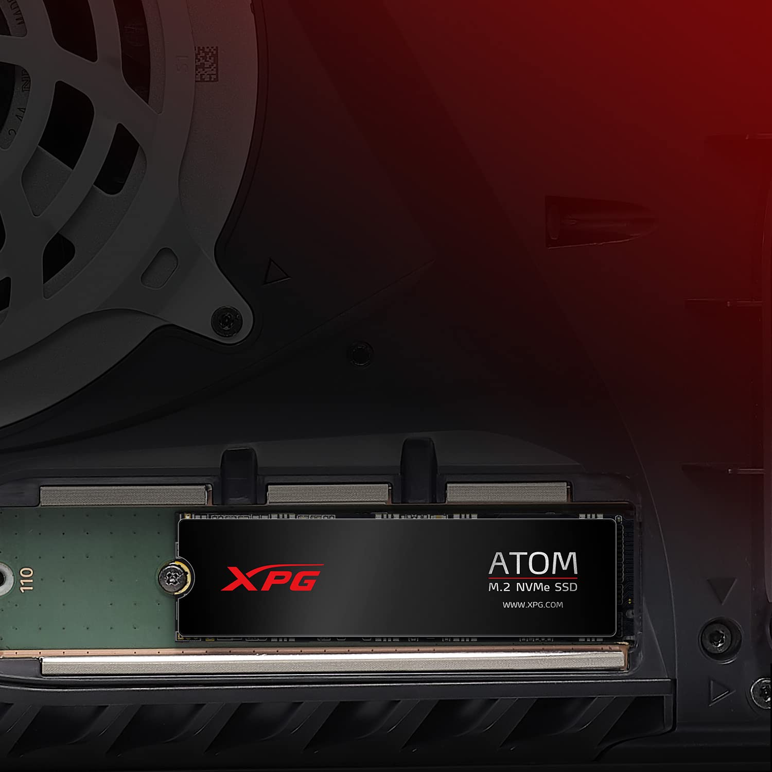 XPG Atom 50 1TB PCIe Gen4 x4 NVMe 1.4 M.2 2280 Internal Solid State Drive SSD Up to 5,000 MB/s (AATO-50-1TCI)