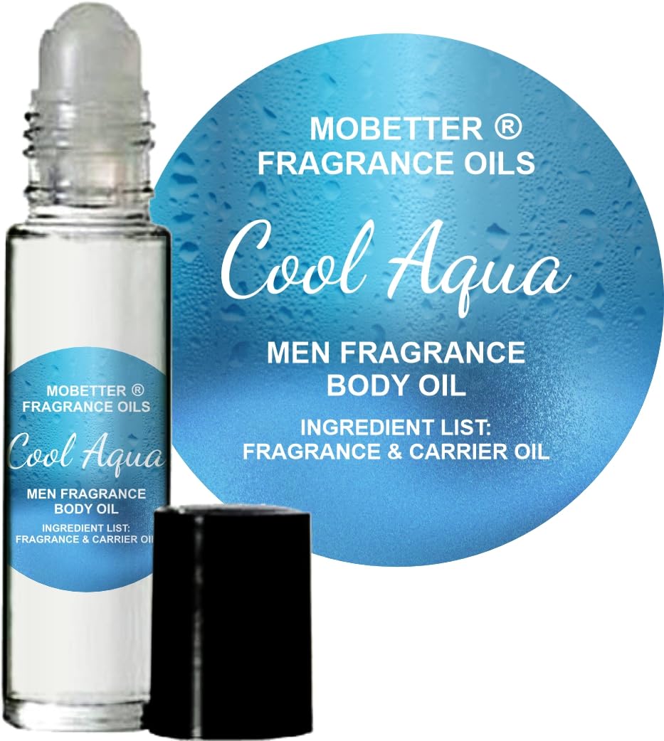 MOBETTER FRAGRANCE OILS Cool Aqua Men Cologne Fragrance Body Oil