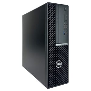 Dell OptiPlex 7080 SFF Small Form Factor Desktop Computer - 10th Gen Intel Core i7-10700 8-Core up to 4.80 GHz CPU, 8GB RAM, 1TB Solid State Drive, Intel UHD Graphics 630, DVD Writer, Windows 10 Pro