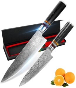 chef's knives damascus steel chef knife cuchillos de chef professional