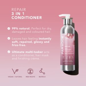 WE ARE PARADOXX Repair 3-in-1 Vegan Conditioner - Leave In Conditioner - Moisturizing Conditioner - Sulfate Free Conditioner - Hair Repair Treatment for Damaged Hair - 250 ml