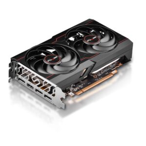 Sapphire 11310-01-20G Pulse AMD Radeon RX 6600 Gaming Graphics Card with 8GB GDDR6, AMD RDNA 2