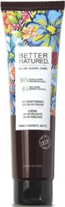 better natured strengthening leave-in hair cream - stronger & smoother hair, repair damage, 5.1 fl oz