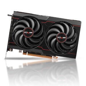 Sapphire 11310-01-20G Pulse AMD Radeon RX 6600 Gaming Graphics Card with 8GB GDDR6, AMD RDNA 2