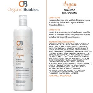 Organic Bubbles Argan – Vegan and Made in Canada (Shampoo)