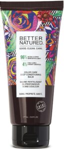 better natured color care deep conditioning balm for color treated hair with coconut, tahitian palm and white orchid, 6 fl oz