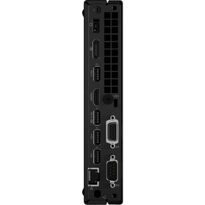 Lenovo ThinkCentre M75q Gen 2 11JN002MUS Desktop Computer - AMD Ryzen 5 PRO 5650GE Hexa-core (6 Core) 3.40 GHz - 8 GB RAM DDR4 SDRAM - 256 GB NVMe M.2 PCI Express SSD - Tiny - Black