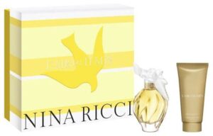 nina ricci l'air du temps, edt spray 1.7 oz & body lotion 2.5 oz