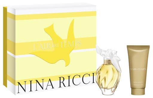 Nina Ricci L'AIR DU TEMPS, EDT SPRAY 1.7 OZ & BODY LOTION 2.5 OZ