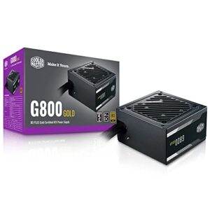 cooler master g800 gold entry level 80 plus gold atx power s