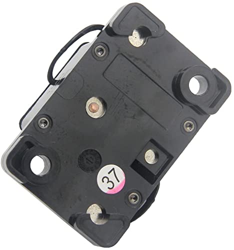 reBel Batteries - 250 Amp Marine Circuit Breaker with Cutoff Switch Manual Disconnect Audio Fuse Surface Mount