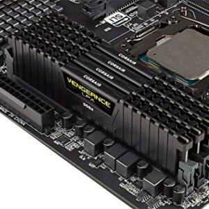 Corsair Vengeance LPX 128GB (4x32GB) DDR4 3600MHz C18 AMD Optimized Desktop Memory (High Performance Overclocking, Pure Aluminum Heatspreader, Custom Performance PCB) Black