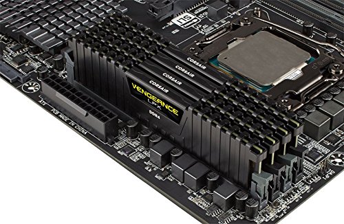 Corsair Vengeance LPX 128GB (4x32GB) DDR4 3600MHz C18 AMD Optimized Desktop Memory (High Performance Overclocking, Pure Aluminum Heatspreader, Custom Performance PCB) Black