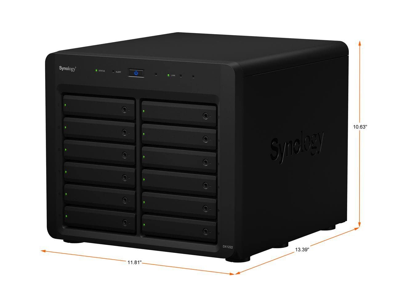 Synology 12 Bay Disk Expansion DX1222 (Diskless)